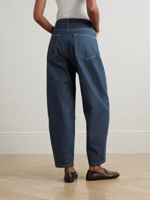 RÓHE High-rise Barrel-leg Jeans