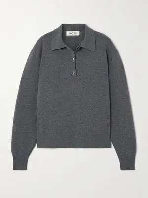 RÓHE Wool And Cashmere-blend Polo Sweater