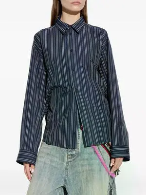 Balenciaga Striped Button-up Shirt