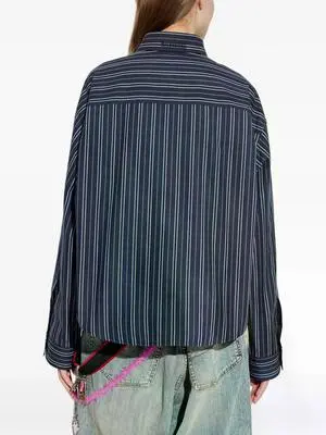 Balenciaga Striped Button-up Shirt