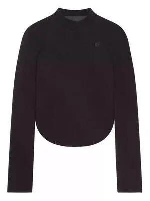 COURREGES Cropped Blazer - Black