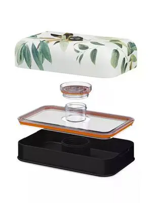 24BOTTLES Leaf-print Lunchbox