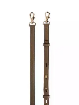 TOD'S Leather T-buckle Shoulder Bag - Brown