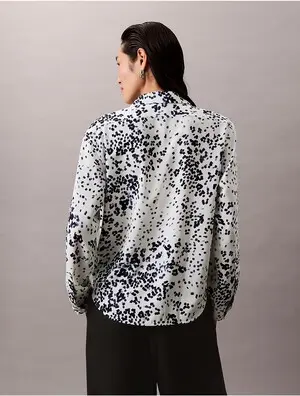 Calvin Klein Printed Relaxed Utility Shirt