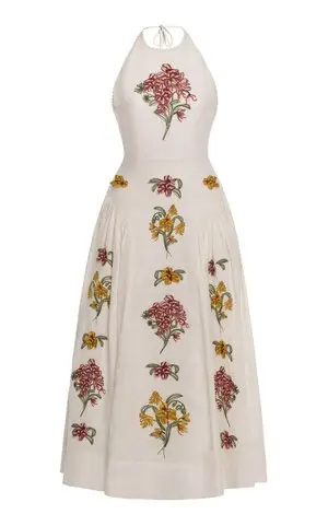 Embroidered Linen Dresses