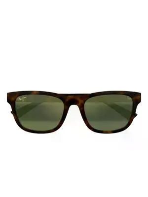 Maui Jim Kāpi‘i Polarized Square Sunglasses - Brown