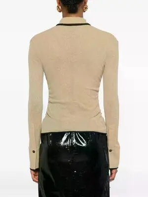 Nanushka Button-fastening Polo Top