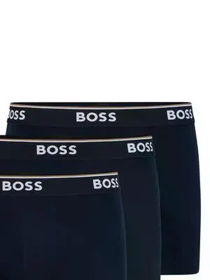 BOSS Logo-waistband Boxers - Blue