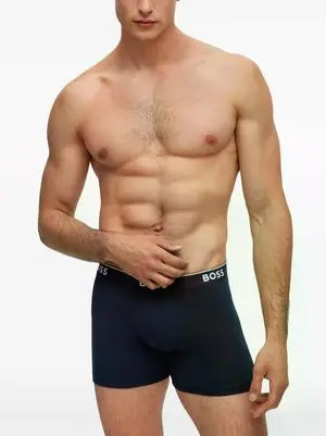 BOSS Logo-waistband Boxers - Blue