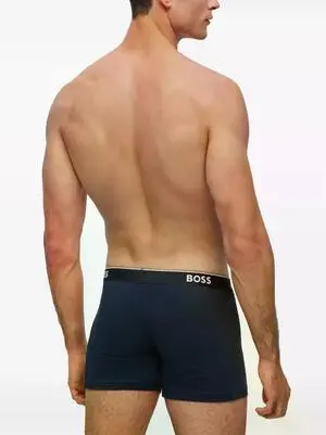 BOSS Logo-waistband Boxers - Blue
