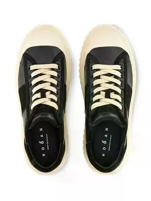 Hogan H-stripes Sneakers - Black