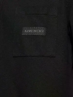 Givenchy Logo-patch Polo Shirt