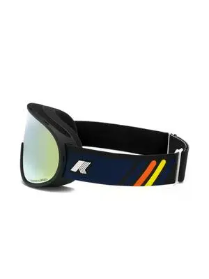 K-WAY Manny Striped-strap Ski Goggles