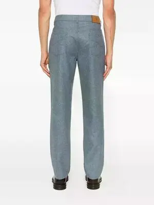 Brunello Cucinelli Straight-leg Trousers - Blue