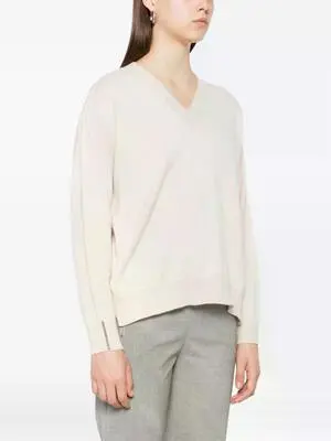 Peserico V-neck Cashmere Sweater