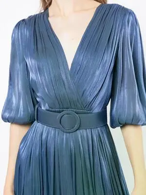 Costarellos V-neck Maxi Dress