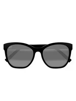 Maui Jim Alulu Cat-eye Frame Sunglasses - Black