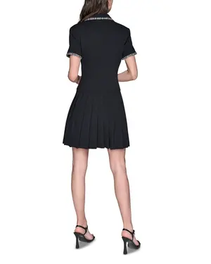Karl Lagerfeld Paris Scuba Crepe Dress