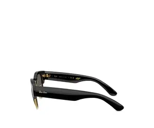 Ray-ban Mega Clubmaster A$ap Rocky Blacked Out Collection Square Sunglasses - Dark Grey