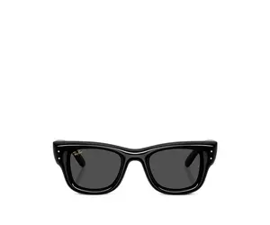 Ray-ban Wayfarer Puffer A$ap Rocky Square Sunglasses - Black