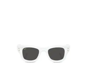 Ray-ban Wayfarer Puffer A$ap Rocky Square Sunglasses - White