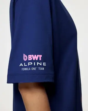Perfect Moment Oversized Logo T-shirt - Navy