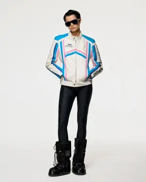Perfect Moment Alpine Racer Leather Jacket
