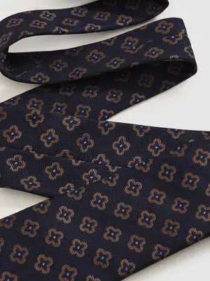 REISS Omero Floral-medallion Neck Tie
