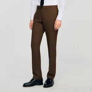 Sandro Wool Tailored Suit Trousers