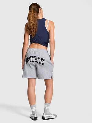 Pink Drawstring Shorts For Women