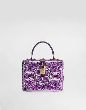 Dolce & Gabbana Majolica Resin Dolce Box Handbag - Multicolor