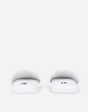 Dolce & Gabbana Cotton Terry Slippers - Multicolor