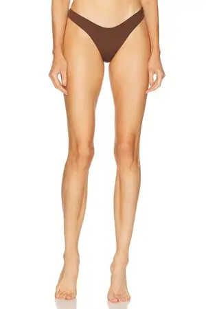 HAIGHT. Leila Bikini Bottom - Brauna Brown