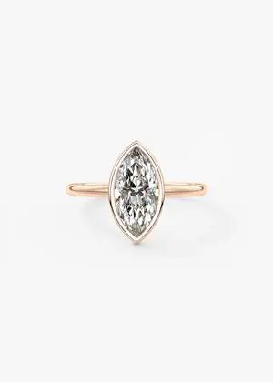 FRANK DARLING The Daily Bezel Marquise Ring