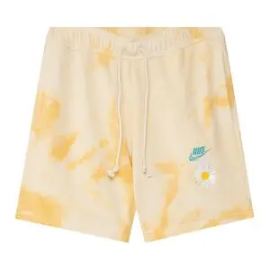 Nike French Terry Shorts - Yellow