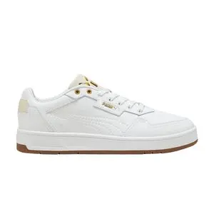 PUMA Court Classic Lux Sneakers - White