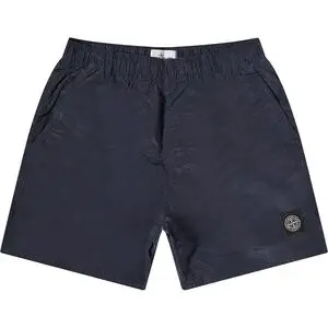 Stone Island Nylon Patch Logo Shorts