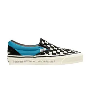 VANS Liberaiders X Classic Slip-on 98 Dx Destination Unknown Checkerboard - Blue