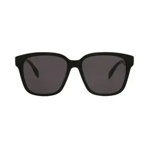 Alexander McQueen Square Frame Sunglasses - Black