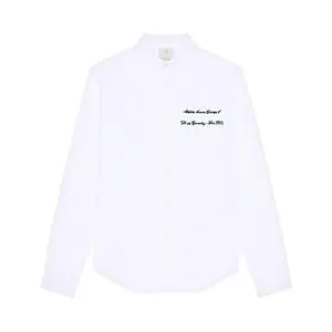 Givenchy Logo Embroidered Long-sleeve Shirt
