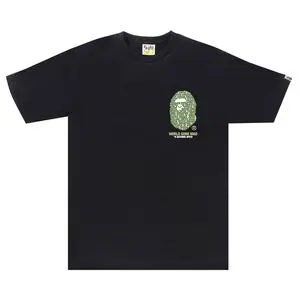 A BATHING APE Tokyo College City Tee - Black