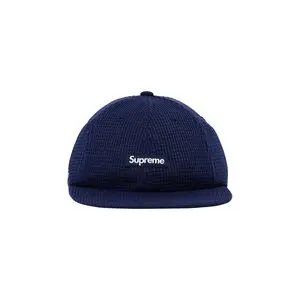 Supreme Polartec Waffle 6-panel Cap - Blue