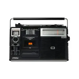 VICTOR Rc-525 Radio Cassette Recorder - Multicolor