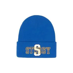 StÜssy Cuff Beanie - Blue