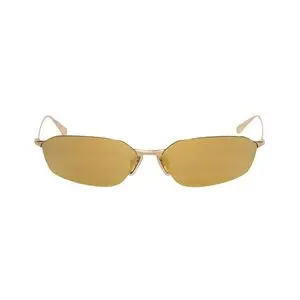 Balenciaga Oval Sunglasses - Gold