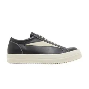 Rick Owens Strobe Vintage Low Sneakers - Black