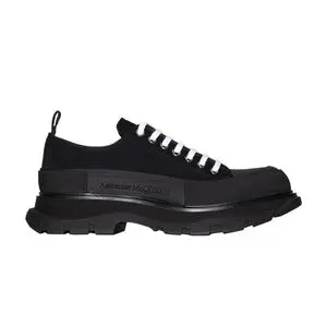 Alexander McQueen Tread Slick Lace Up - Black