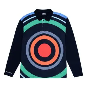 PLEASURES Blue Monday Polo Shirt