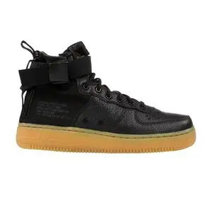 Nike Sf Air Force 1 Mid Gs Sneakers - Black