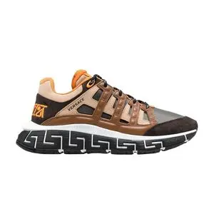 Versace Trigreca Sneakers - Brown